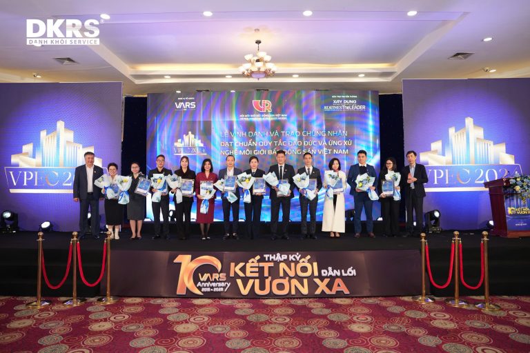 DKRS vinh dự đón nhận danh hiệu vpec 2024 từ hộI môI giớI bất động sản ...
